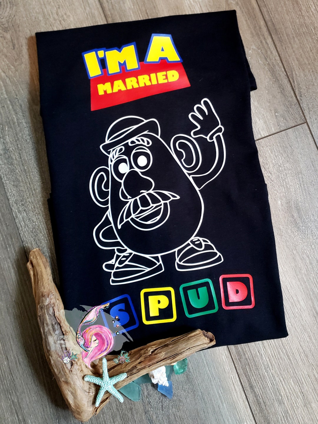 I'm A Married Spud, Mr Potato Head Shirt, Disney Couples Shirt, Toy ...