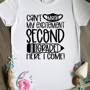 Can't Mask My Excitement , Kindergarten Here I Come, First Day of ...