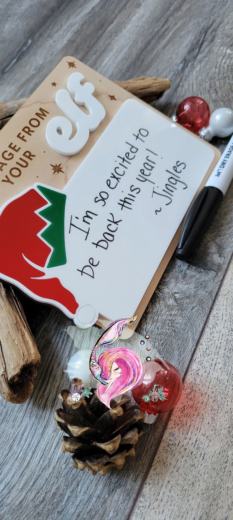 Message From Your Elf, Elf Message Board, Christmas Elf, Magical Elf ...