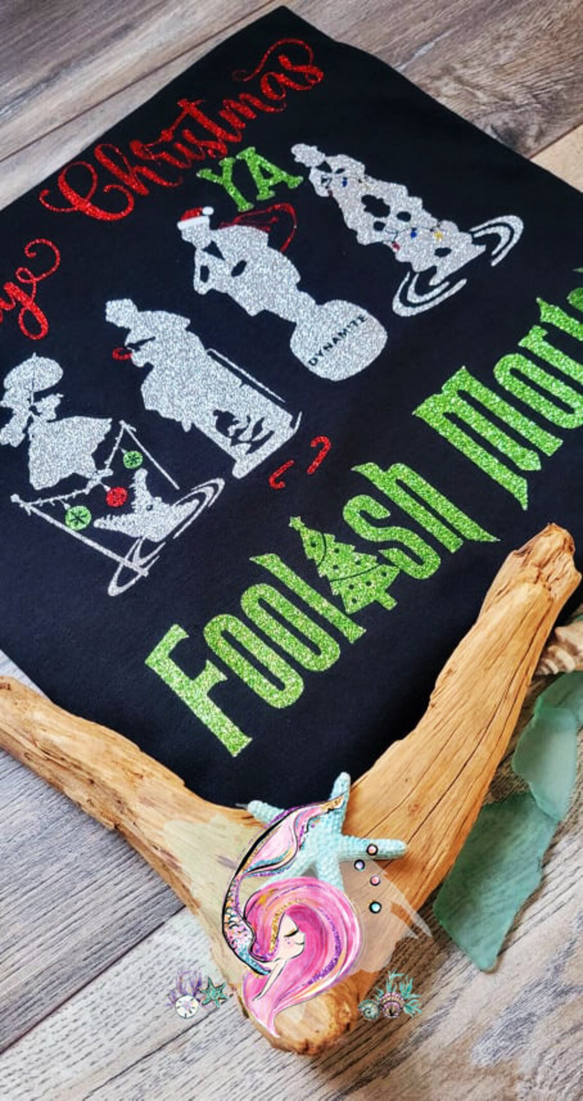 Merry Christmas Ya Foolish Mortals Foolish Mortal Christmas - Etsy