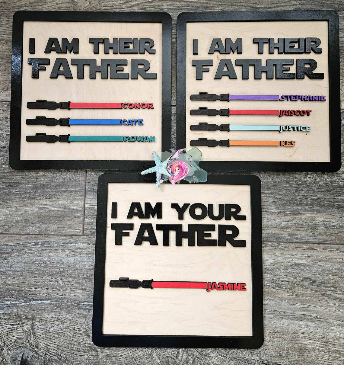 I Am Their Father Sign, I Am Your Father Sign, Father's Day Custom Sign ...