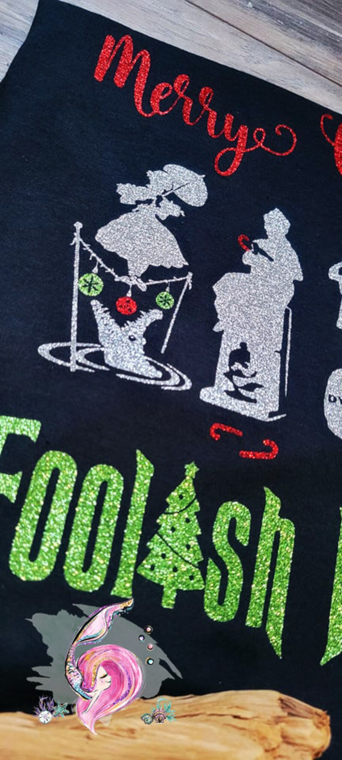 Merry Christmas Ya Foolish Mortals Foolish Mortal Christmas - Etsy