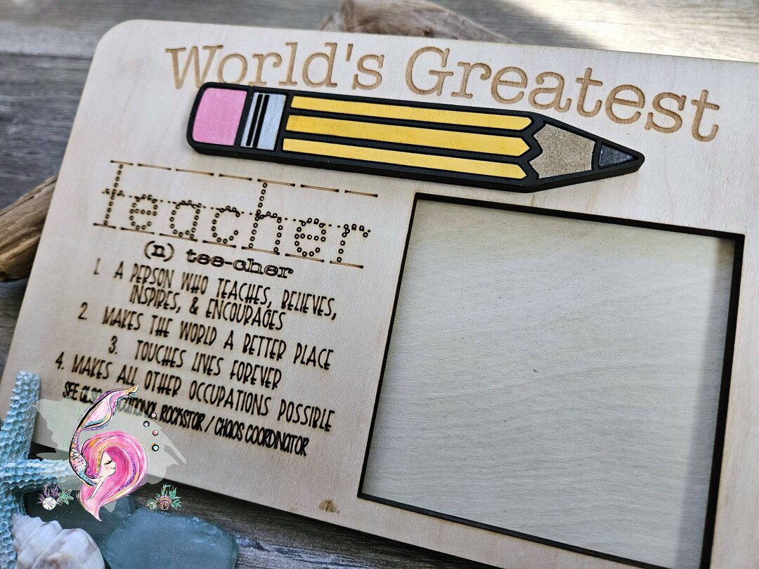 Teacher Note Holder, Teacher Gift, Desk Accessories, Teacher ...