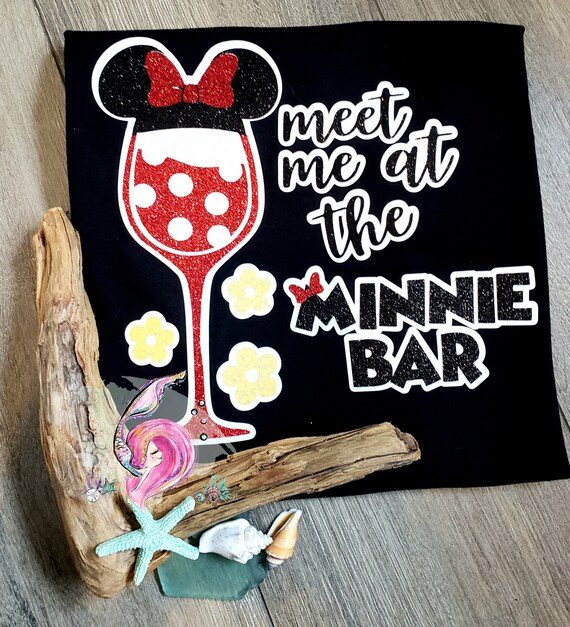 Meet Me at the Minnie Bar Wine and Food Fest Minnie Wine | Etsy