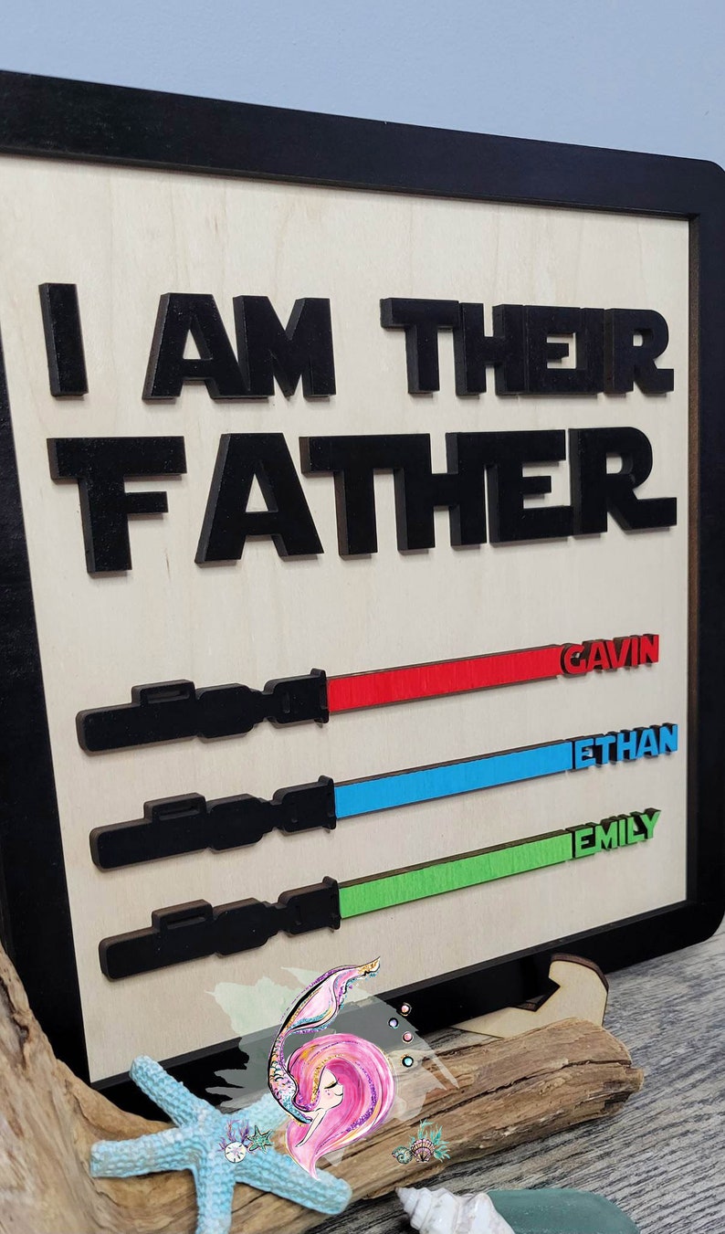 I Am Their Father Sign I Am Your Father Sign Father's - Etsy Canada