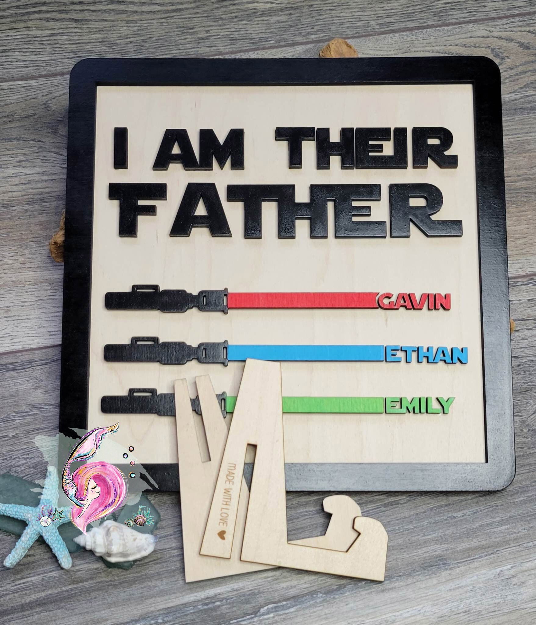 I Am Their Father Sign I Am Your Father Sign Father's - Etsy Canada