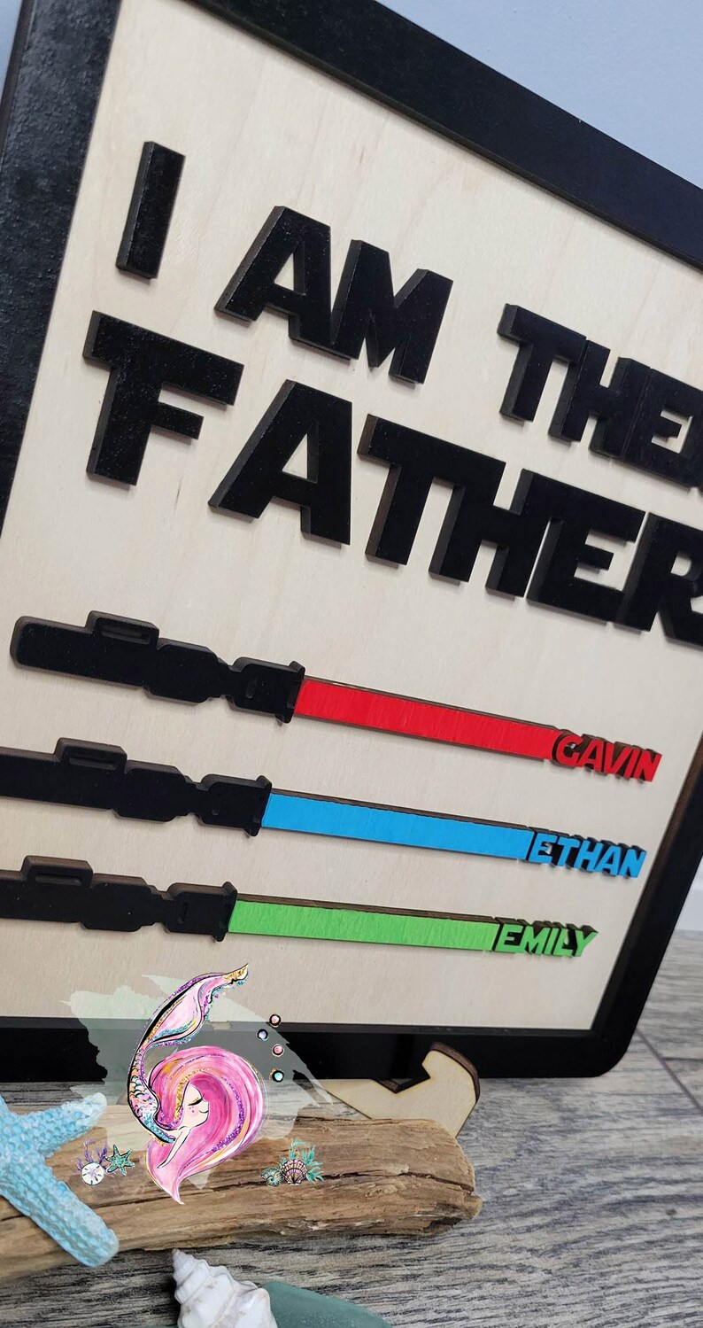 I Am Their Father Sign I Am Your Father Sign Father's - Etsy