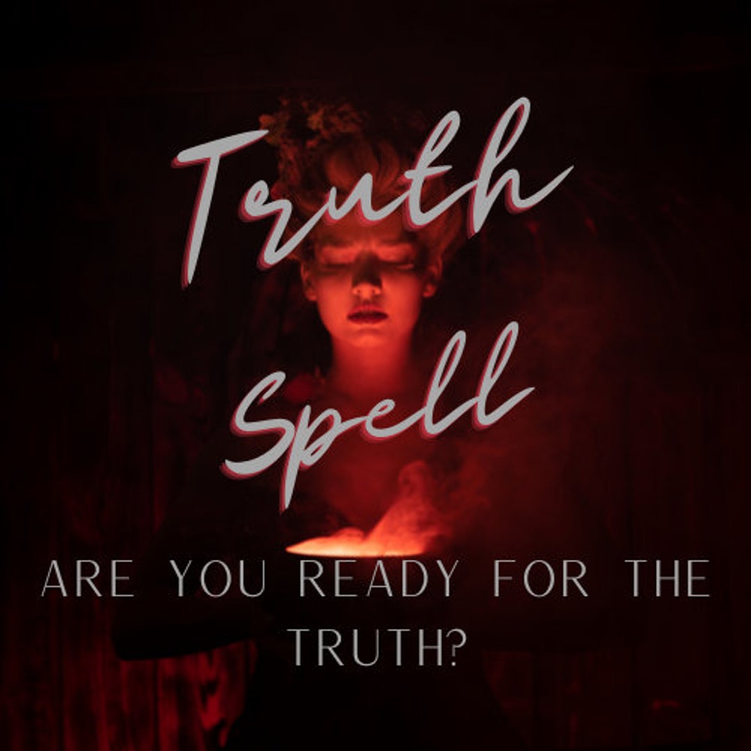 Truth Spell You Ready for the Truth - Etsy