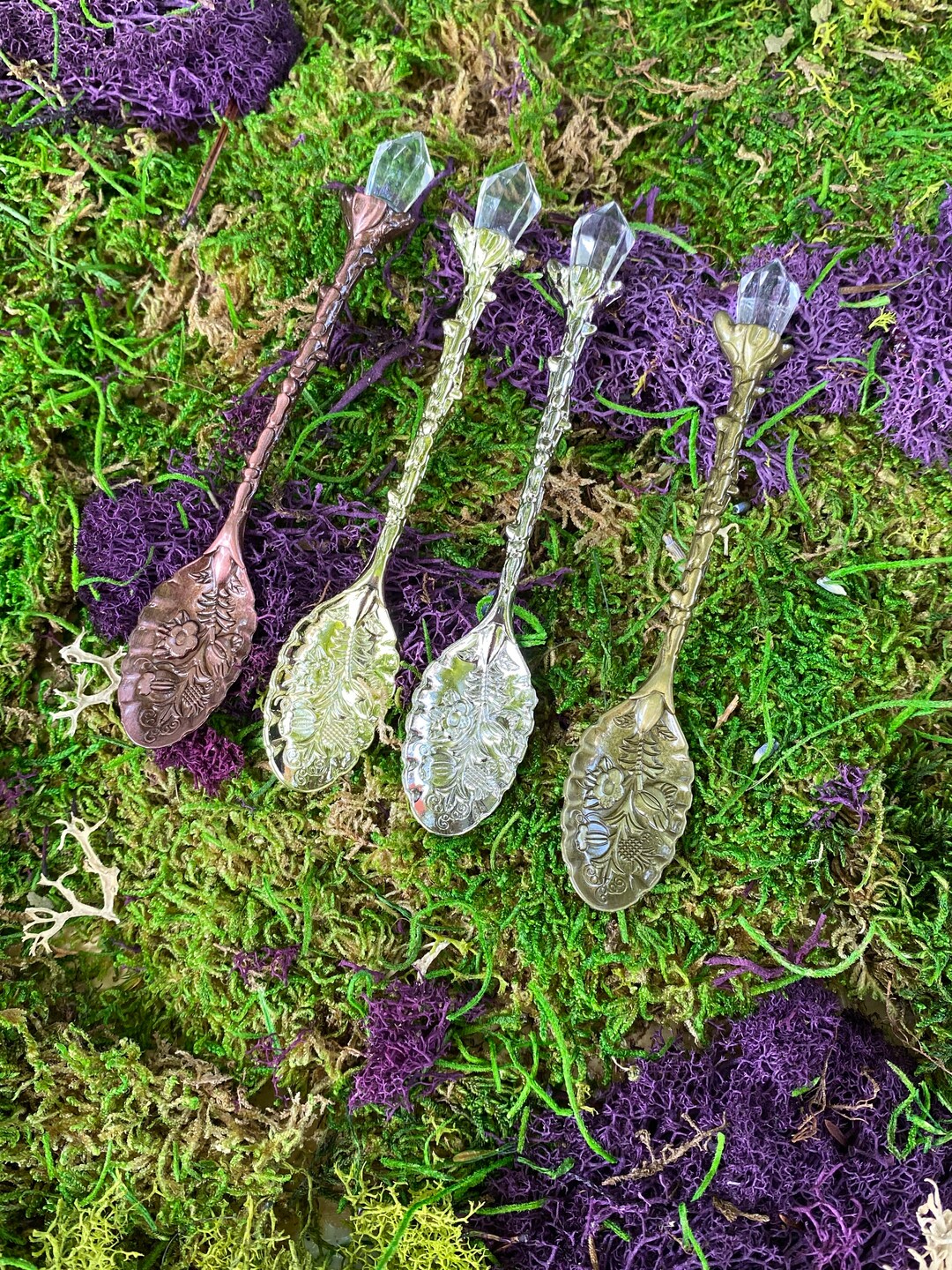 Crystal Teaspoon - Etsy