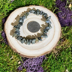 Preseli Bluestone Chip Bracelet / Stonehenge / From Pembrookshire Wales ...