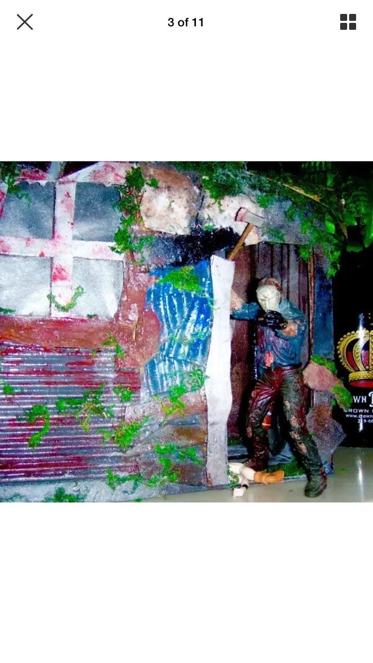 Jason Voorhees Shack Friday the 13th Cabin Cardboard | Etsy UK