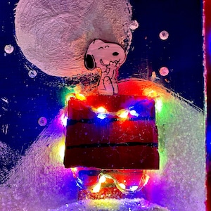 Charlie Brown Snoopy Christmas Shadow Box - Etsy