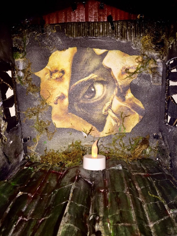 Made to Look Like Jeepers Creepers Church Replica, the Creeper Drain ...