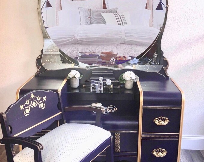 Stunning Purple Vanity - Etsy