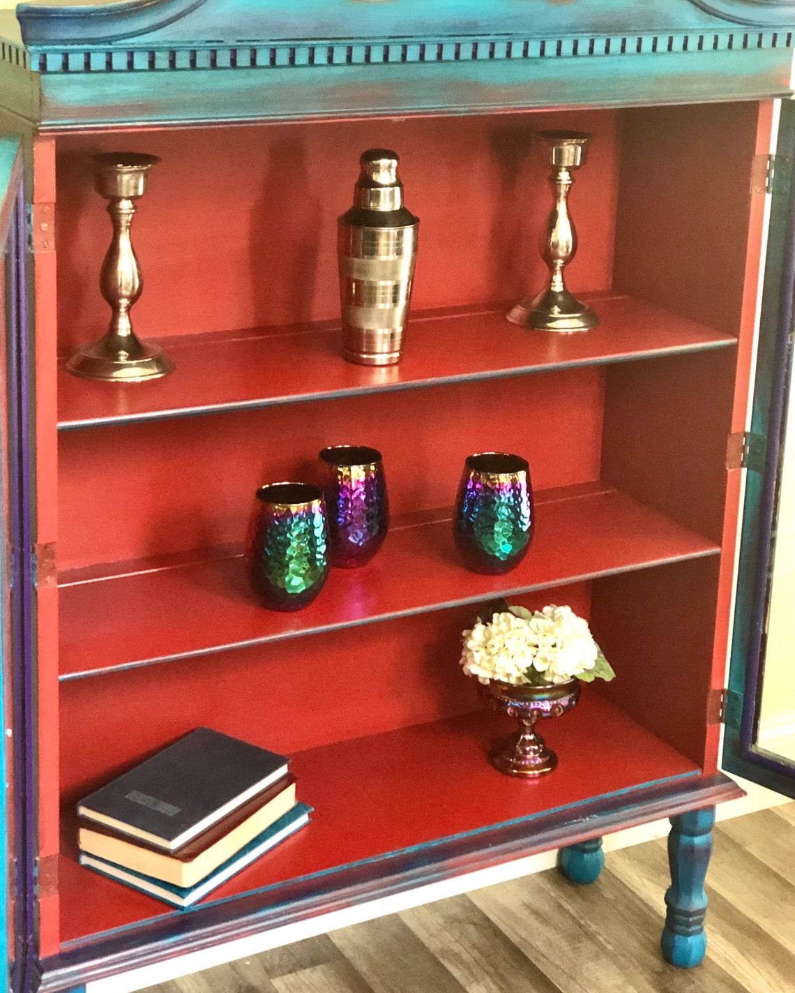 SAMPLE PIECE: Boho Standing Hutch - Etsy