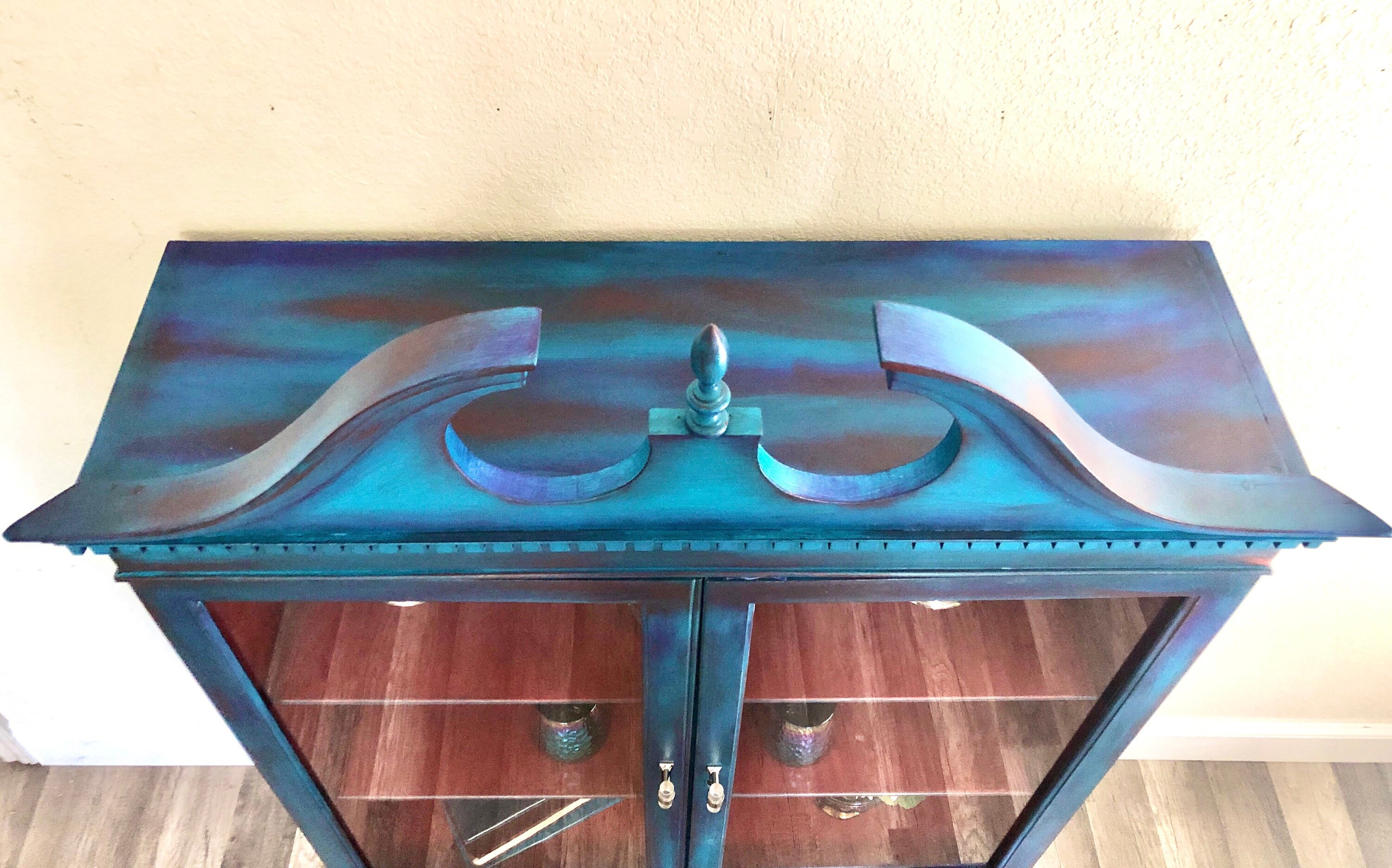 SAMPLE PIECE: Boho Standing Hutch - Etsy