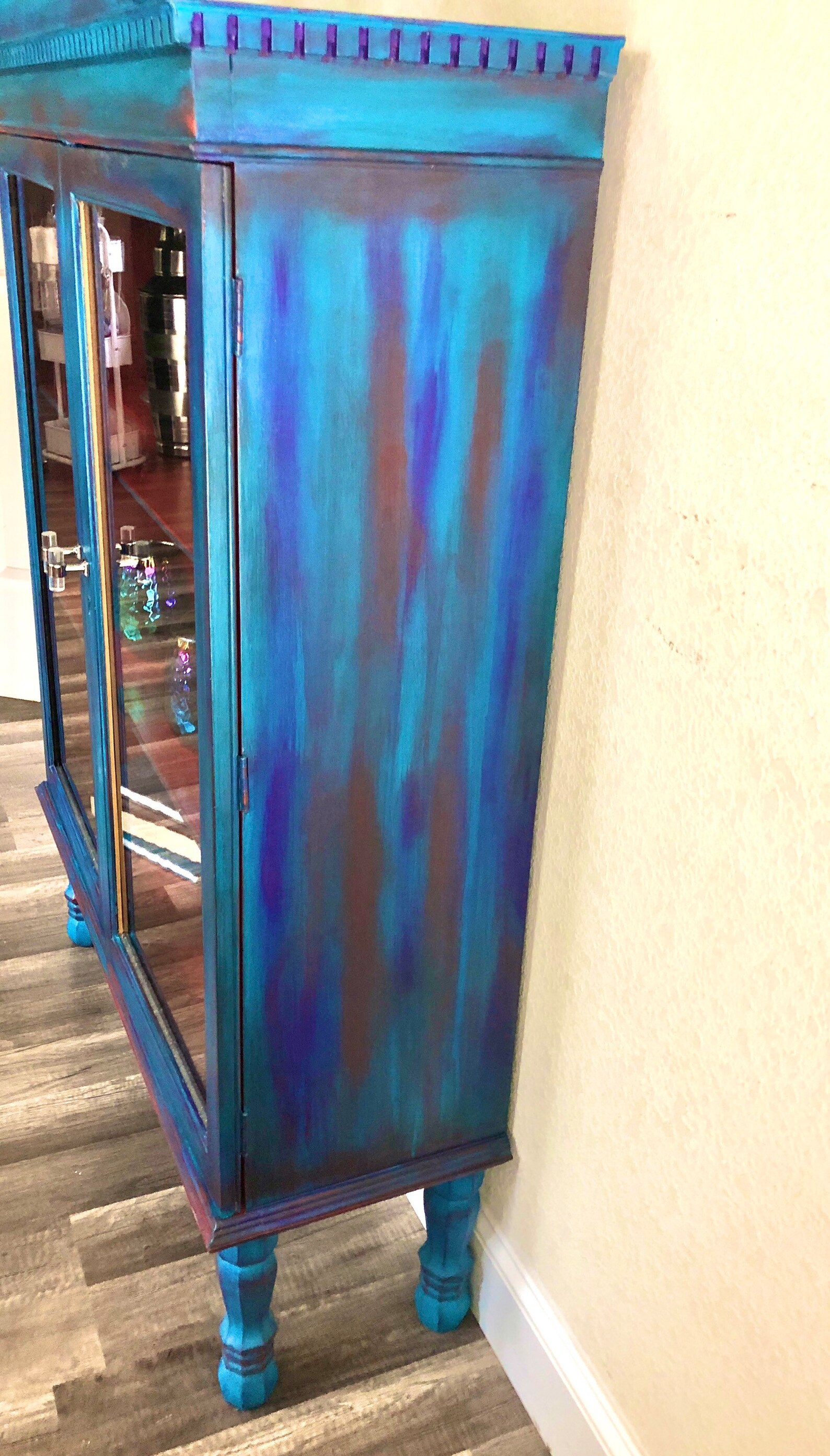 SAMPLE PIECE: Boho Standing Hutch - Etsy