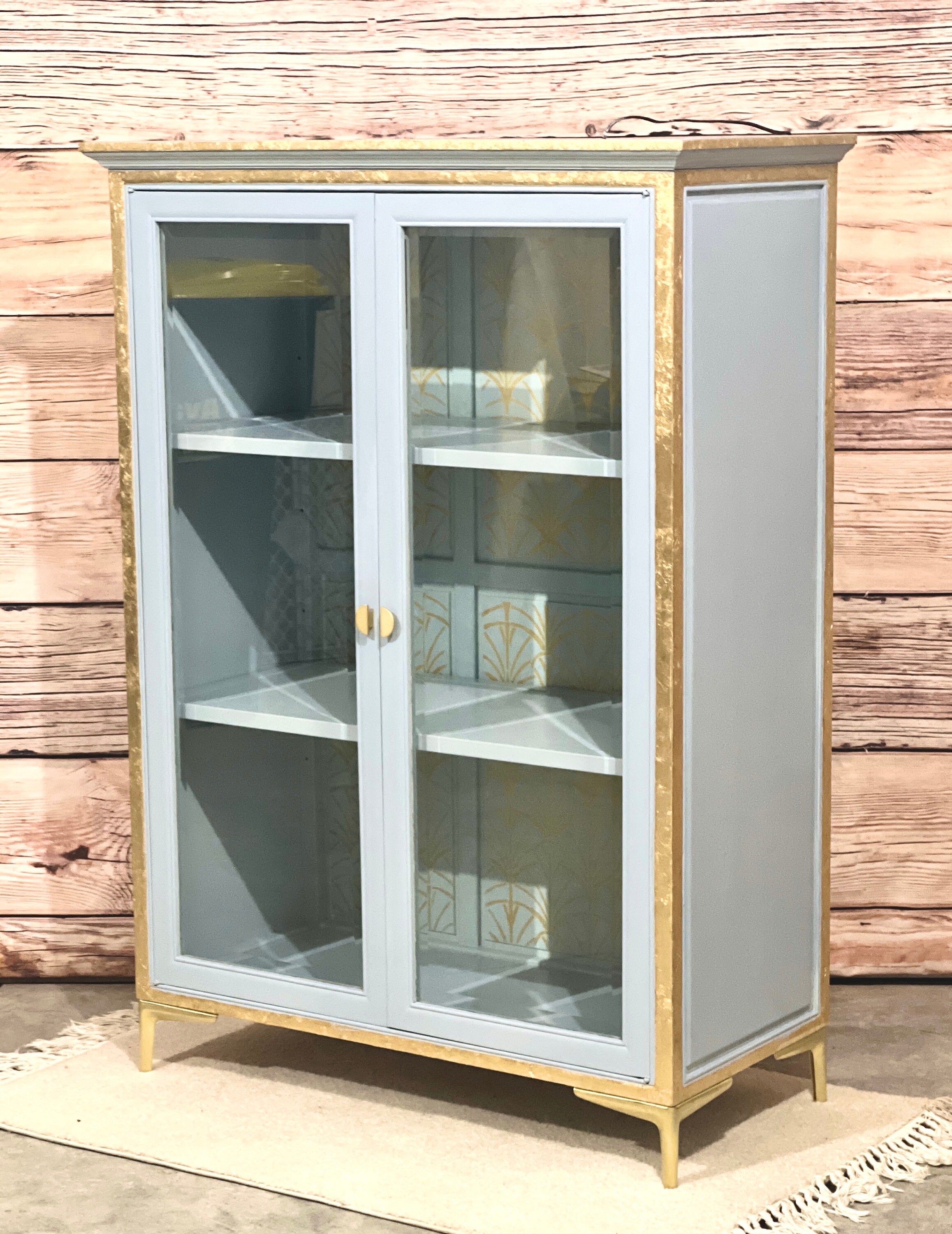 AVAILABLE Art Deco Standing Hutch - Etsy