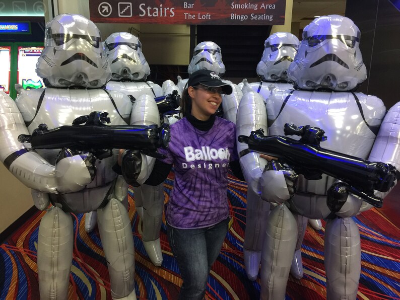 Life-sized Stormtrooper Airwalker Balloon From "star Wars" - Etsy