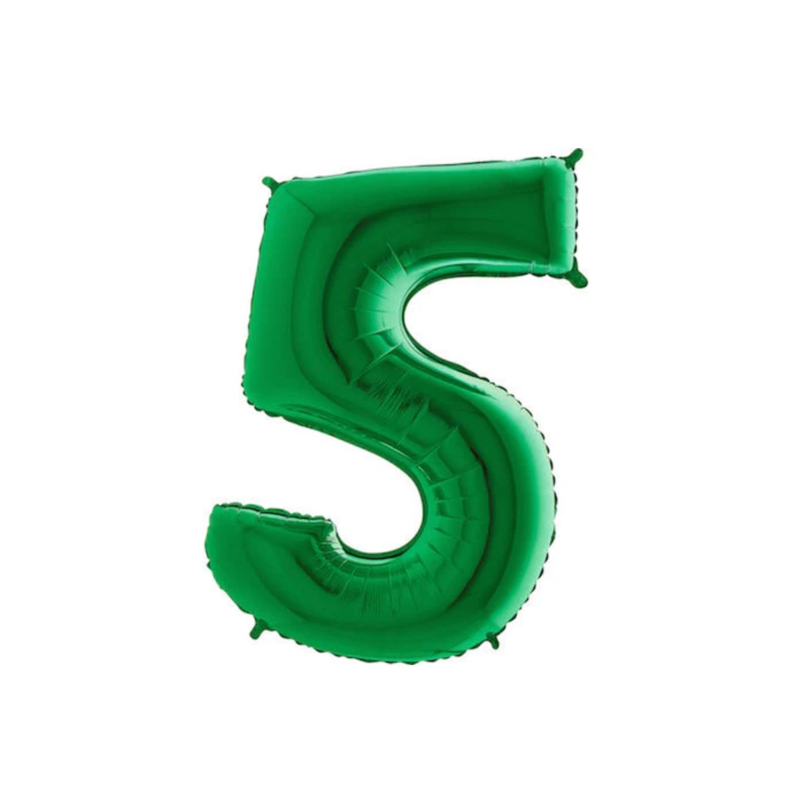 40" Emerald Green Mylar Number 5 Birthday Balloon - Etsy