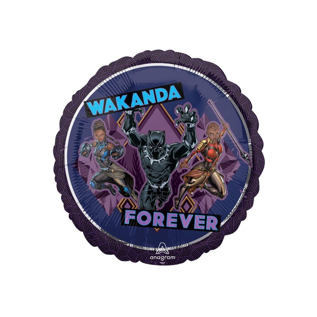18" Wakanda Forever Black Panther Mylar Helium Balloon - Etsy