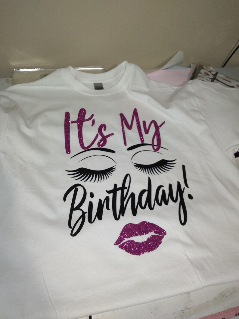Blingy Its My Birthday Shirt For Women Great For Birthday Etsy