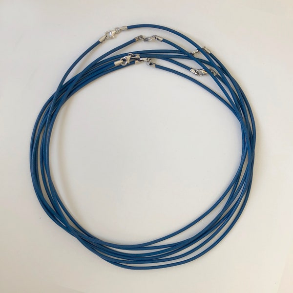 Leather Necklace - Etsy