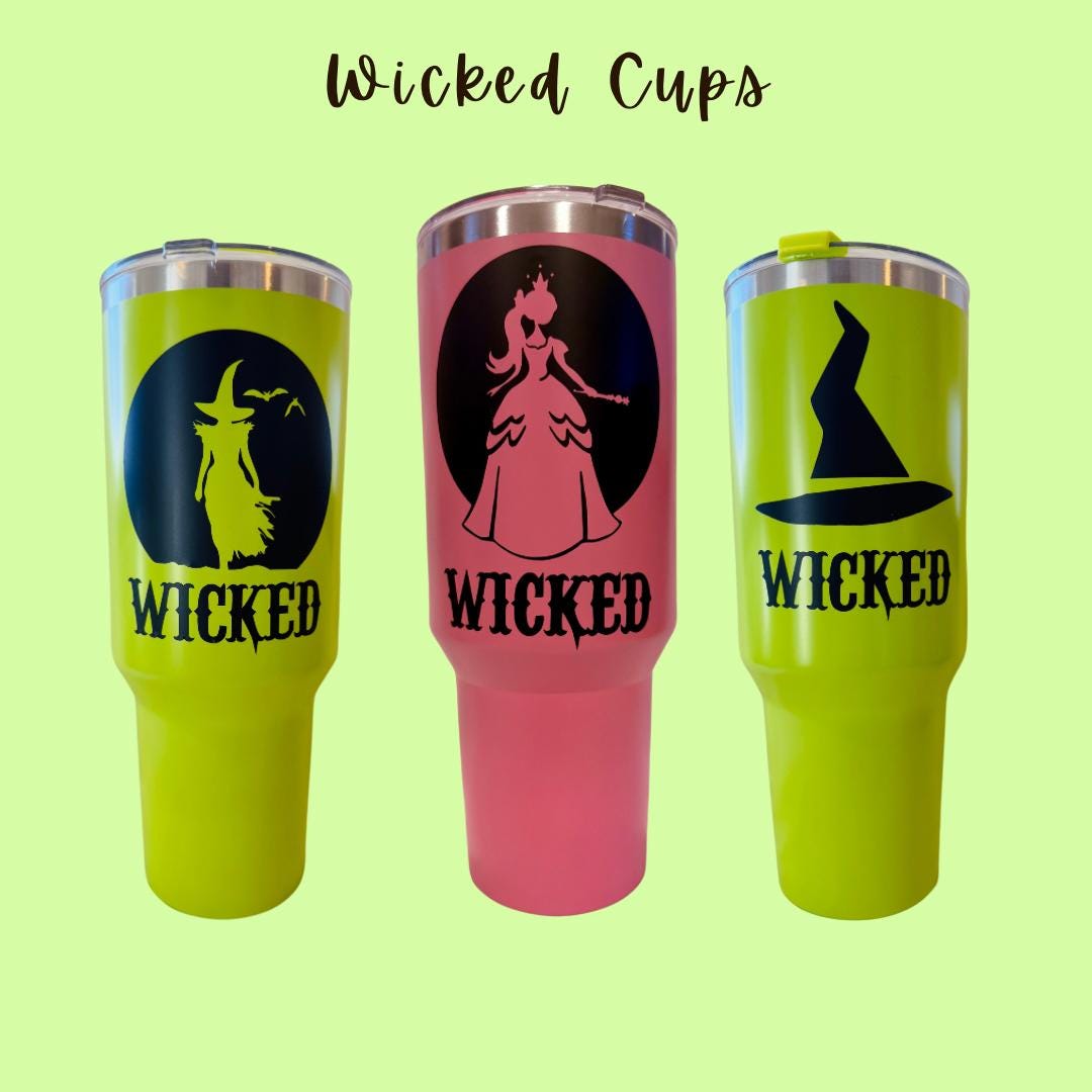 Wicked-inspired Movie Tumbler| Broadway Musical Gift| Stainless Steel ...