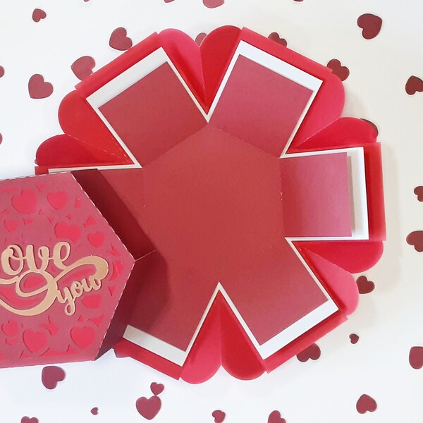Valentine Box Svg - Etsy