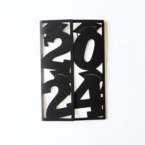 Class of 2024 SVG Card Template Cricut File Graduation Party Laser Cut ...