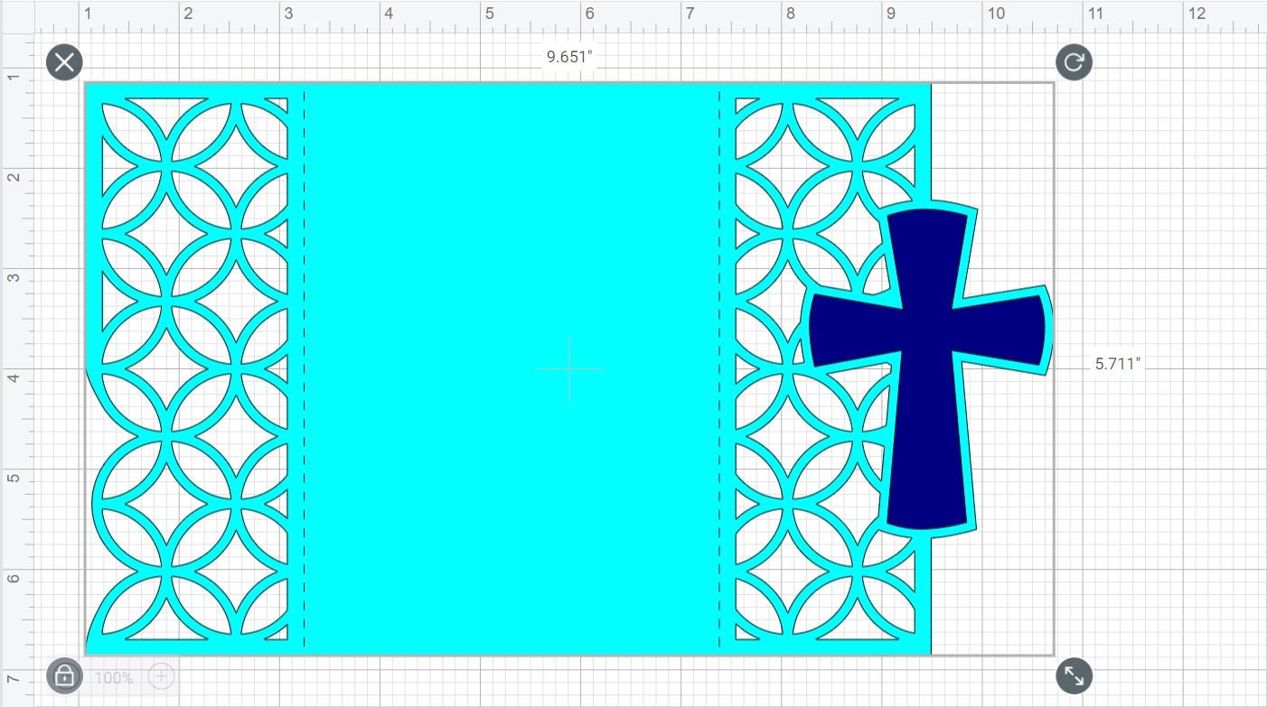 Baptism SVG Card Template Easter Laser Cut Invitation Baptism | Etsy