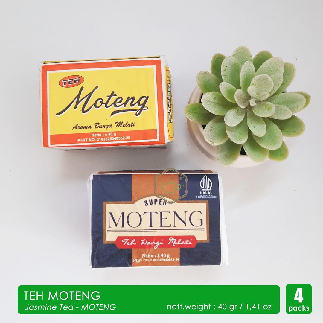 4x Tea Moteng Indonesian Tea 1,41 Oz Teh Jawa Indonesia Traditional ...