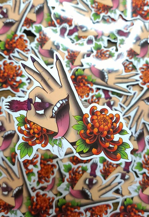Sukuna Hand Sticker | Etsy