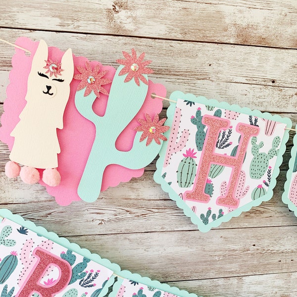 Llama Banner - Etsy
