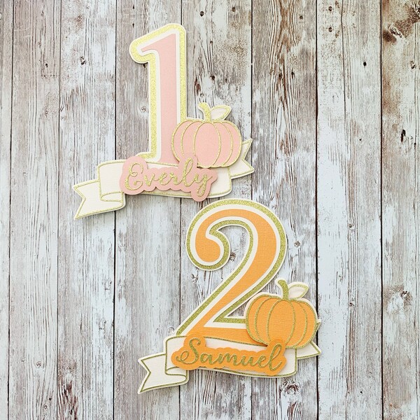 Pumpkin 1st Birthday - Etsy