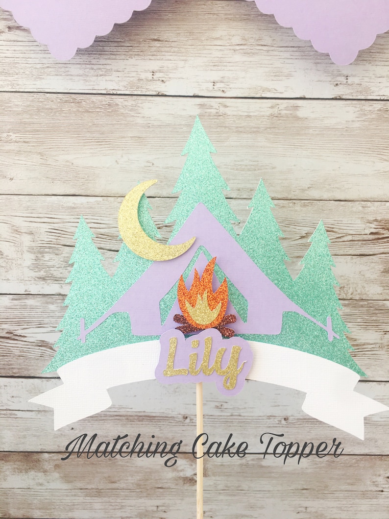Camping Birthday Camping Party Decor Glamping Birthday - Etsy