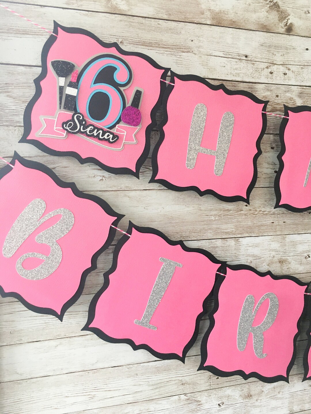 Spa Party Birthday Banner, Sleepover Party Decorations, Pamper Party ...