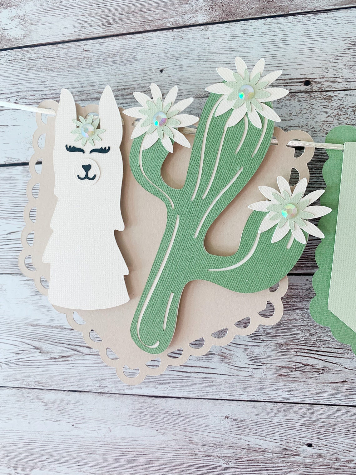 Llama High Chair Banner, Llama 1st Birthday Party Decorations, Llama ...