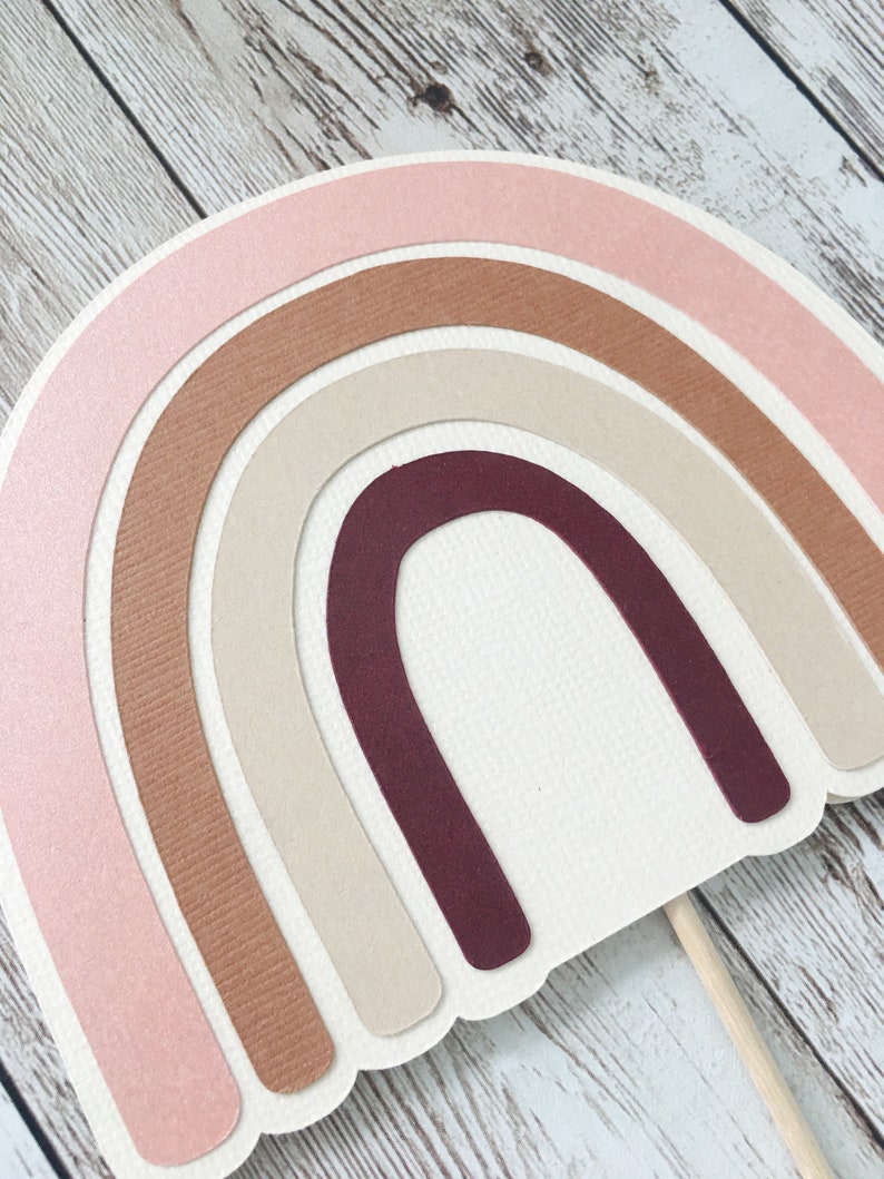 Boho Rainbow Centerpieces Boho Rainbow 1st Birthday Party - Etsy