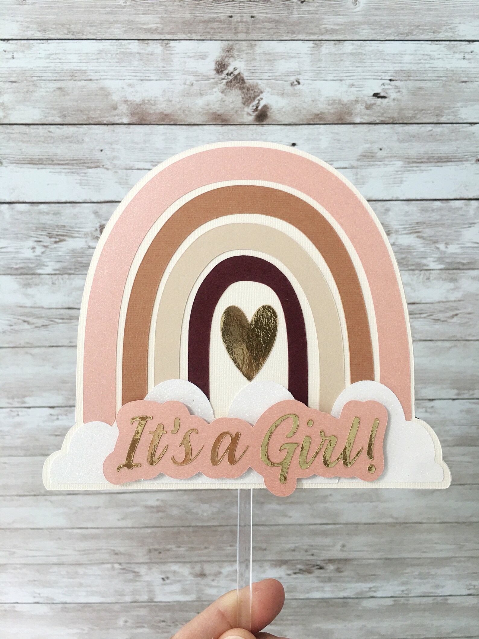 Boho Rainbow Baby Shower Decorations, Boho Rainbow Baby Shower Cake ...