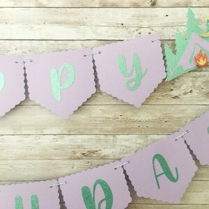 Camping Birthday Camping Party Decor Glamping Birthday - Etsy