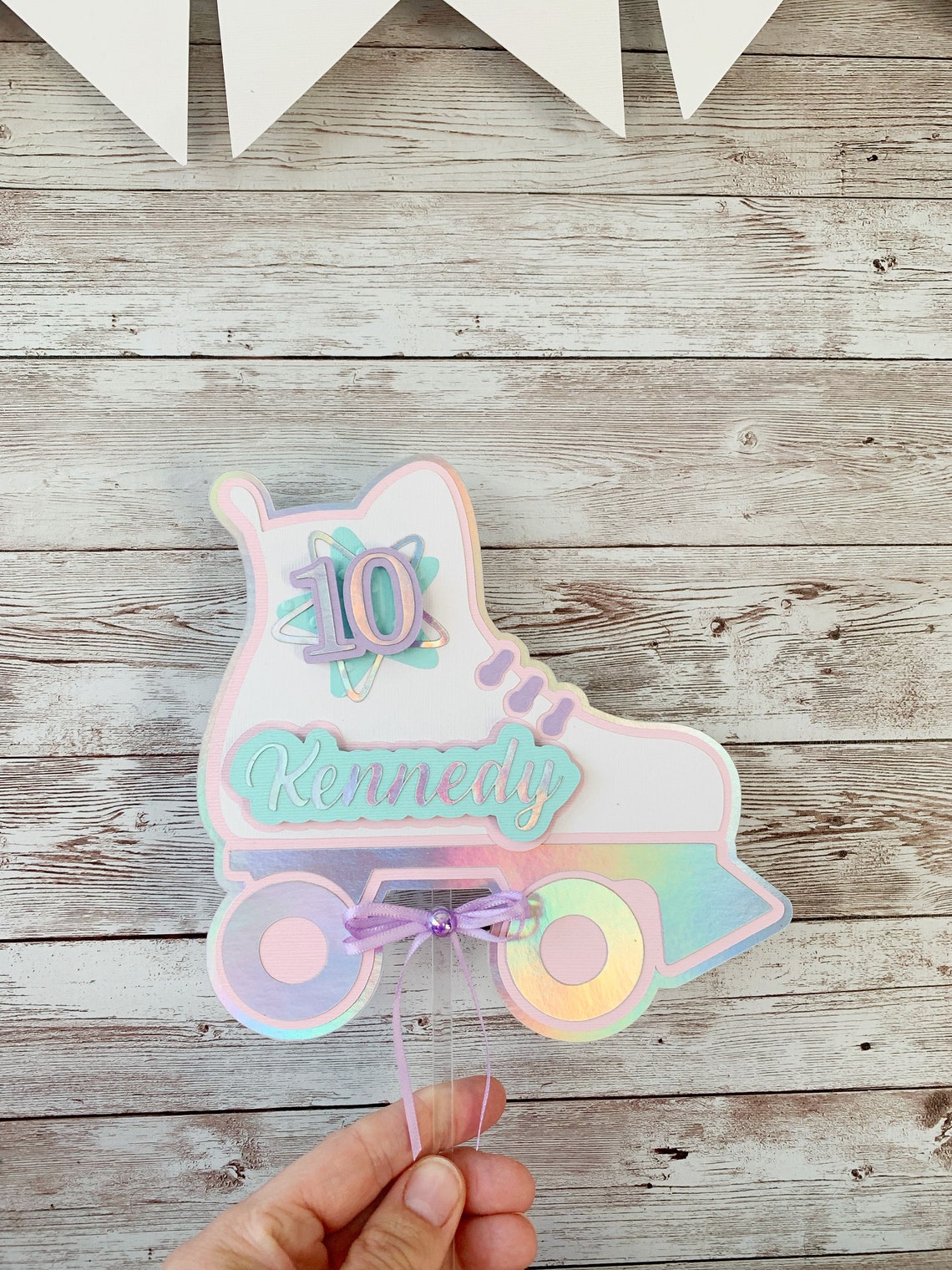 Roller Skate Cake Topper Roller Skating Party Decorations - Etsy