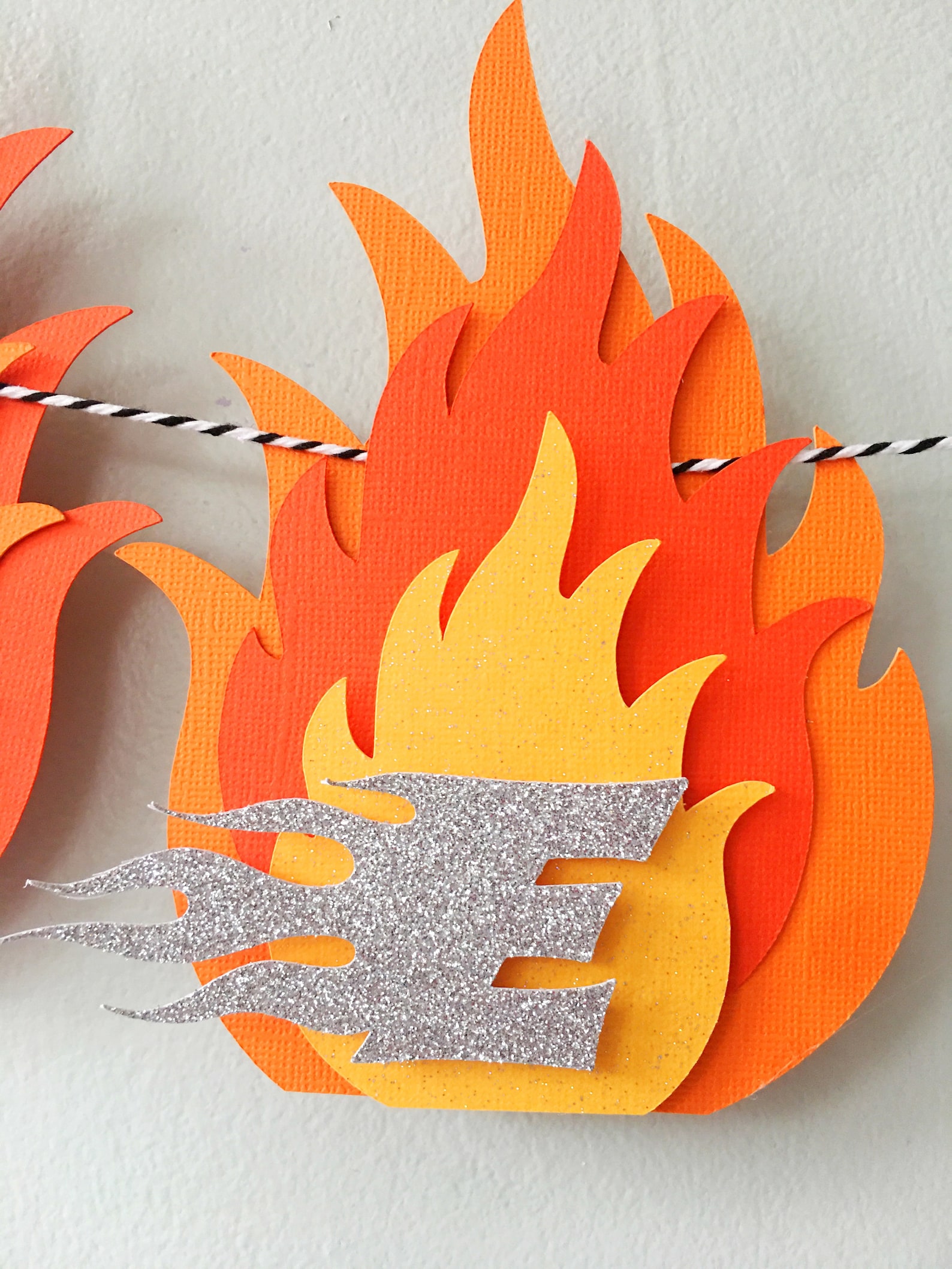 Fire & Ice Banner, Fire Flames Banner, Frozen Party Banner - Etsy