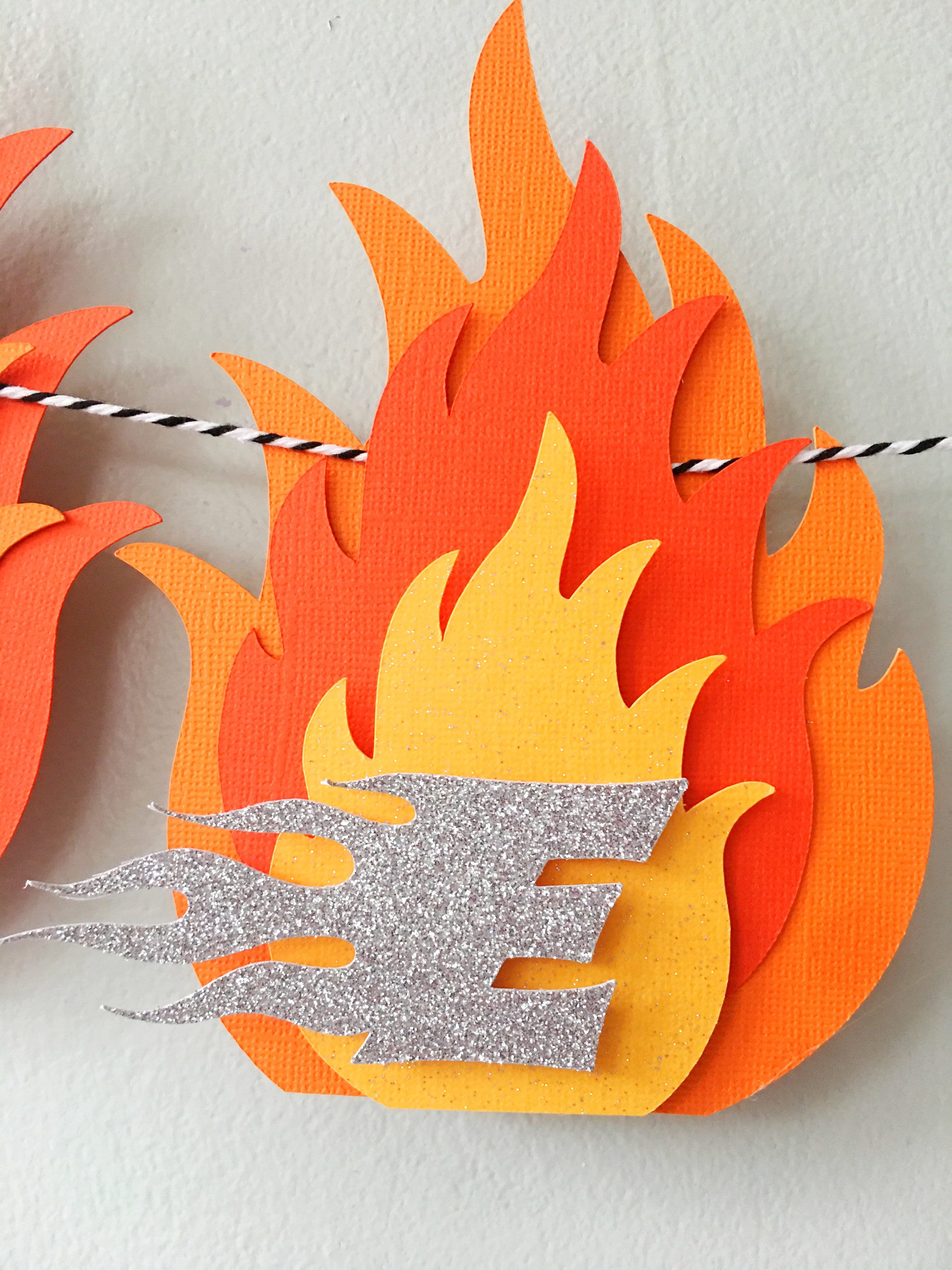 Fire & Ice Banner, Fire Flames Banner, Frozen Party Banner - Etsy