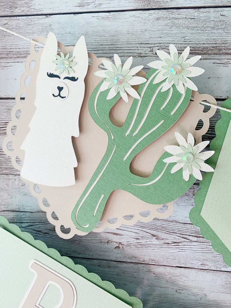 Llama Party Decor, Cactus Party Decor, Fiesta Party Decor, Llama ...