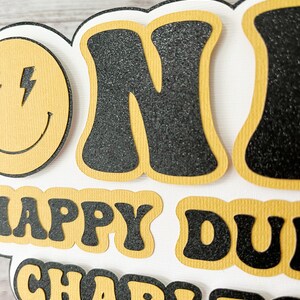 One Happy Dude Birthday, One Happy Dude Cake Topper, One Cool Dude ...