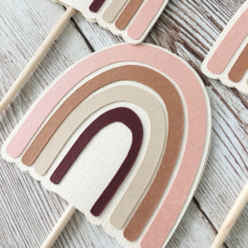 Muted Rainbow - Etsy