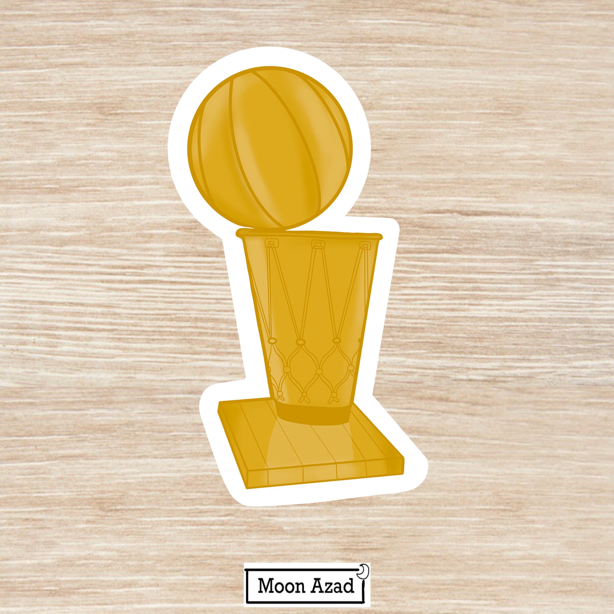 Nba Finals Trophy Drawing