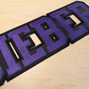 CUSTOM LETTERING - LARGE Applique Patch - Etsy