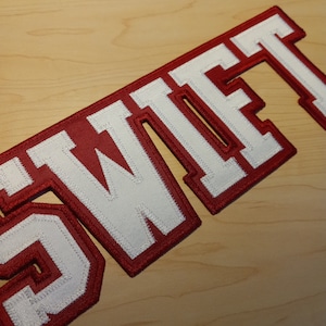 CUSTOM LETTERING - LARGE Applique Patch - Etsy